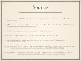 The Agony & the Ecstasy | PPT