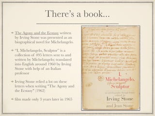 The Agony & the Ecstasy | PPT