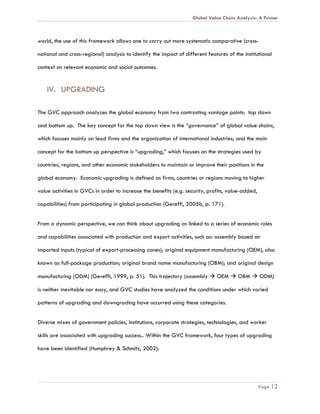 Global Value Chain Analysis by Gary Gereffi & Karina Fernandez-Stark | PDF | Business Accounting ...