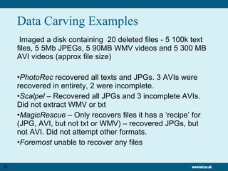 Digital Forensics in the Archive | PPT