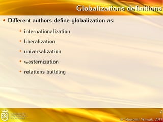 Information Security Management in the context of globalization | PDF ...