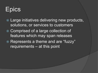 Agile Requirements Decomposition | PPTX