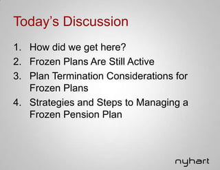 Managing a Frozen Pension Plan | PPTX | Retirement Planning | Personal ...