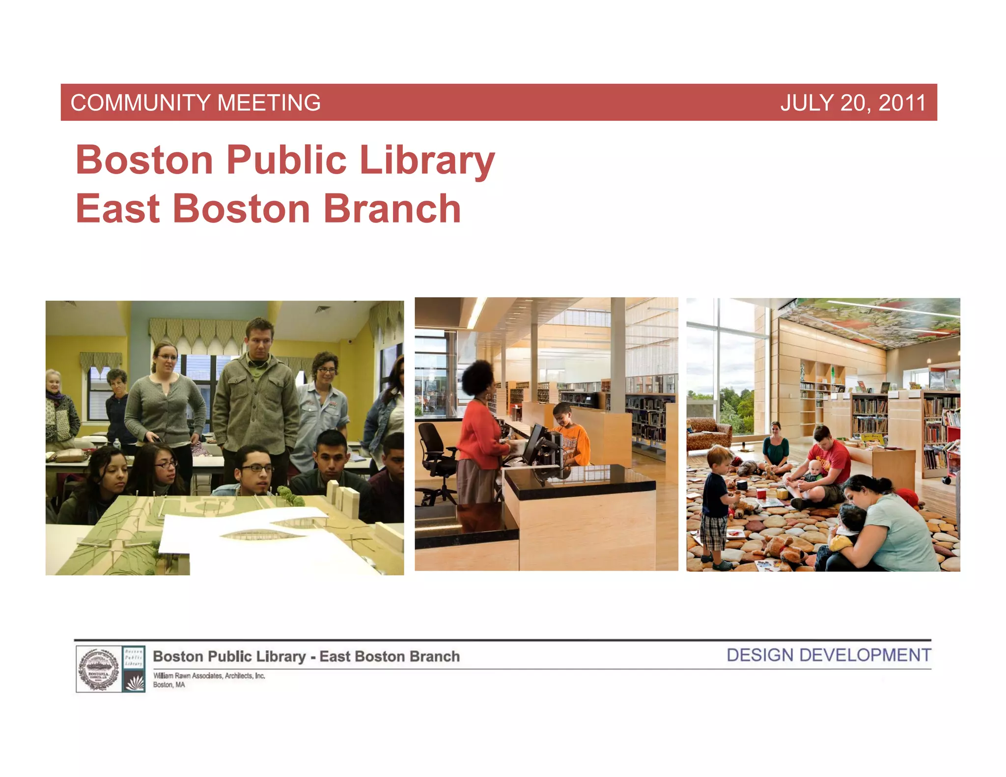 East Boston Branch Library Design Presentation | PDF