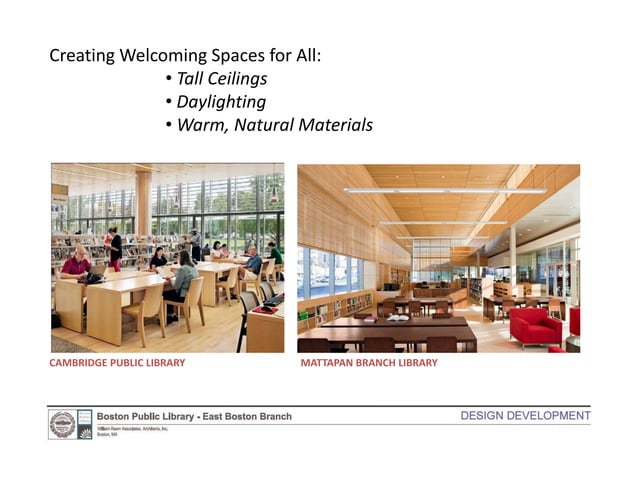 East Boston Branch Library Design Presentation | PDF