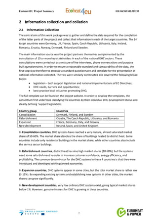 Ecoheat4eu - Executive summary report | PDF | Power and Energy Industry ...