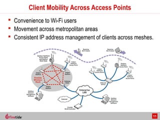 Firetide Mesh Node Mobility Overview | PPT