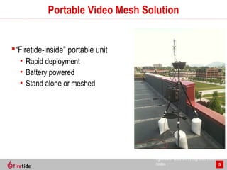 Firetide Mesh Node Mobility Overview | PPT