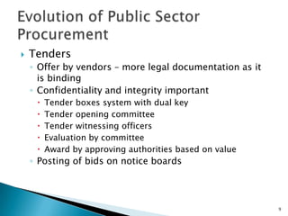2011 08-22-control-compliance-in-public-sector-procurement | PPTX