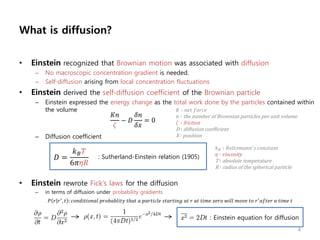 Diffusion Weighted MRI (2011-09-29 이정원) | PPTX