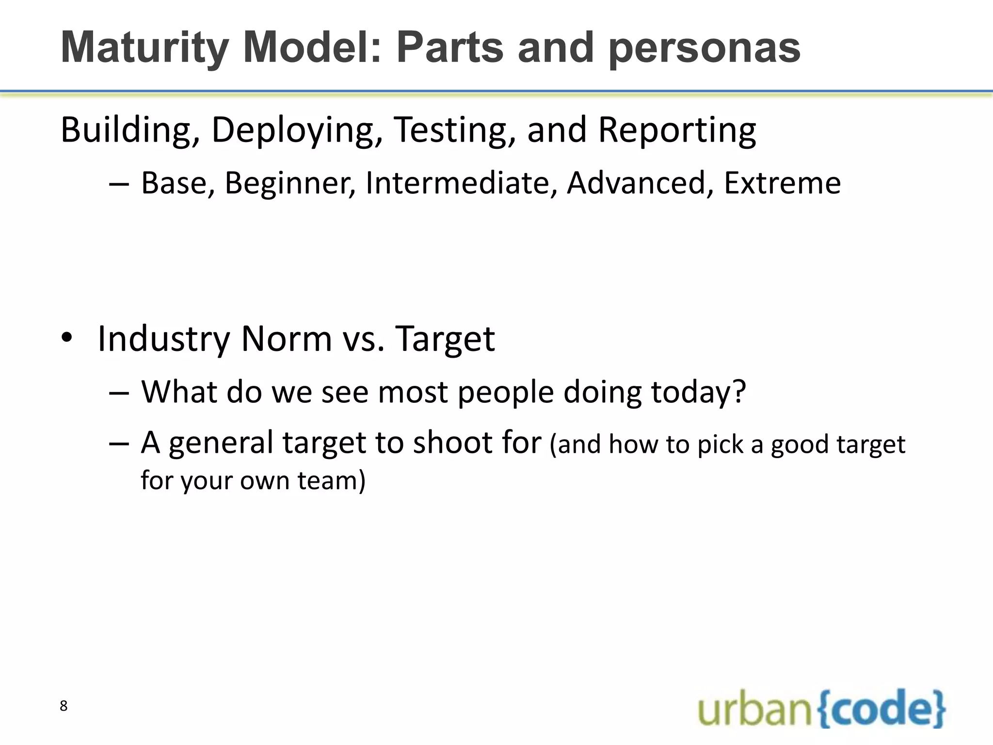 Continuous Delivery Maturity Model | PPTX