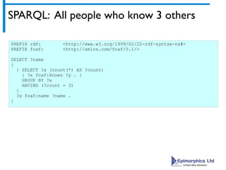 NoSQL and Triple Stores | ODP