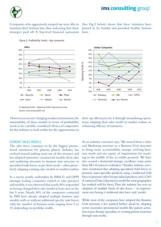 The Evolution of Sales Models in the Indian Pharma Industry | PDF