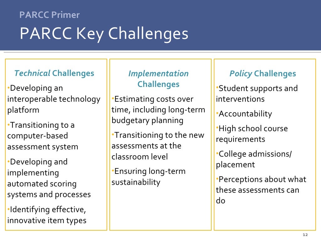 October 2011 Partnership for the Assessment of Readiness for College