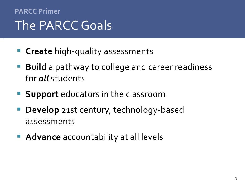 October 2011 Partnership for the Assessment of Readiness for College