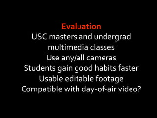 Teaching Visual Storytelling: The Five Shot Method and beyond | KEY