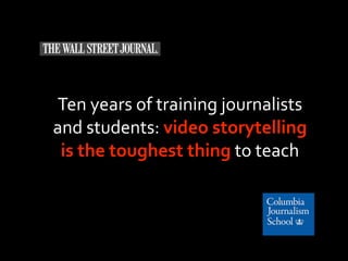 Teaching Visual Storytelling: The Five Shot Method and beyond | KEY