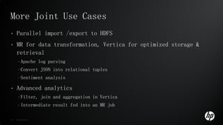 Hadoop World 2011: Hadoop vs. RDBMS for Big Data Analytics...Why Choose? | PPT