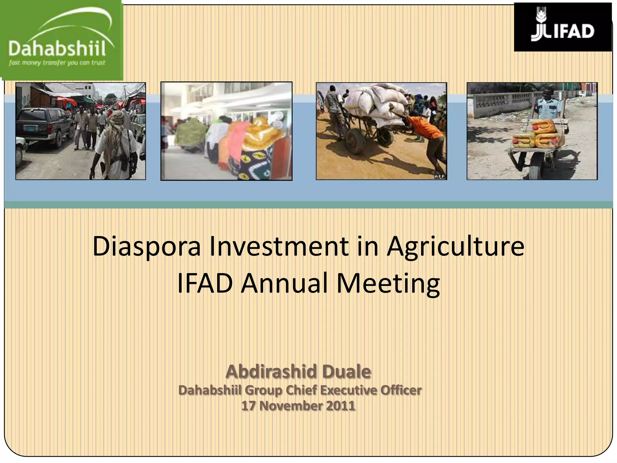 Dahabshiil Presentation | PPTX