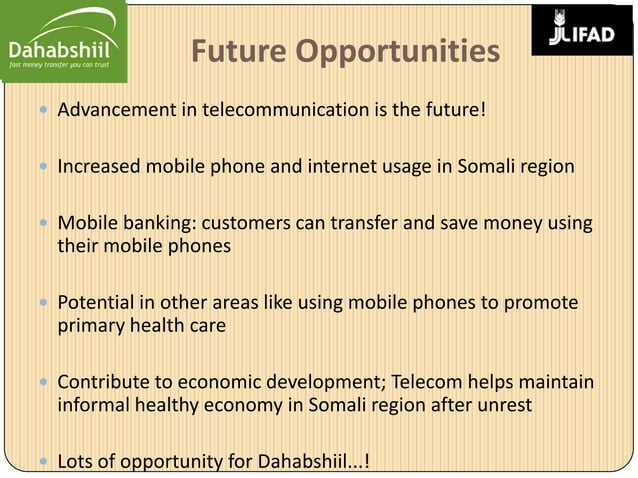Dahabshiil Presentation | PPT