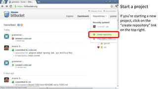 Using Bitbucket and Mercurial | PPT