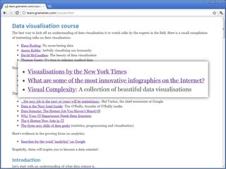 Introduction to Data Visualisation | PPTX