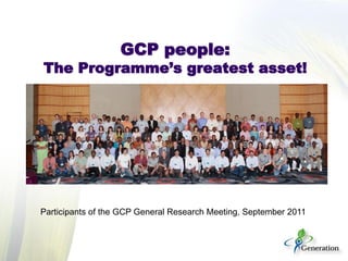 2011: Introduction to the CGIAR Generation Challenge Programme (GCP) | PDF