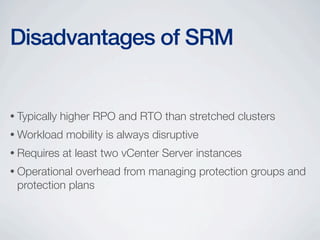 SRM versus Stretched Clusters: Choosing the Right Solution | KEY