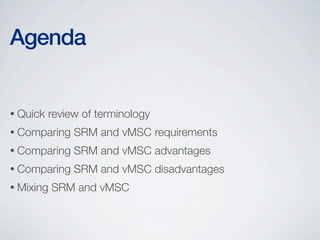 SRM versus Stretched Clusters: Choosing the Right Solution | KEY