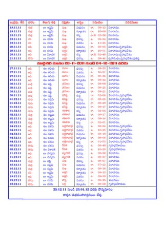 2011 12 telugu calander | PDF