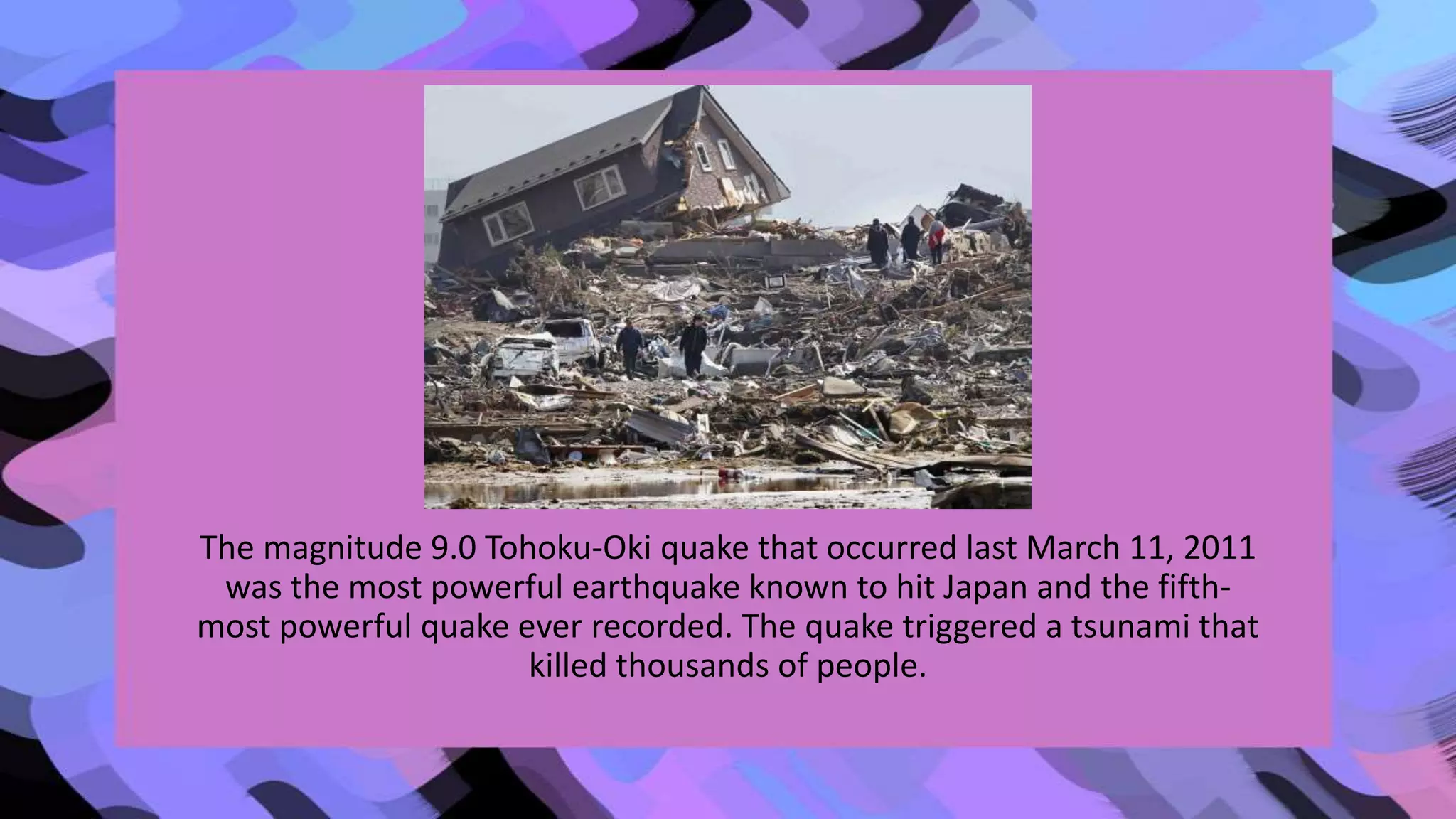 2011 Japan Earthquake | PPTX