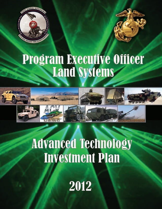 USMC PEO LS Advanced Technology Investment Plan | PDF