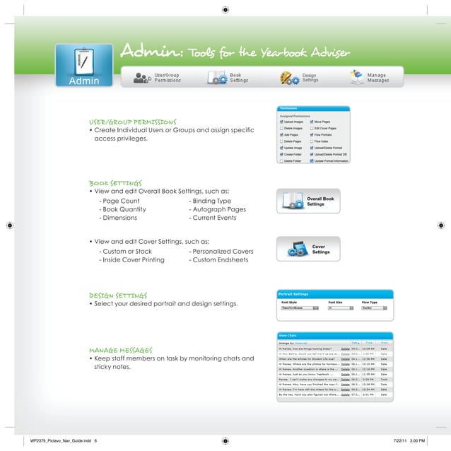 Pictavo Yearbook Software Guide | PDF | Desktop Publishing | Computer ...