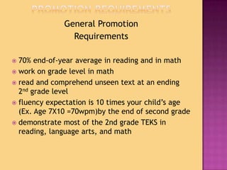 2011 2012 Second Grade Parent Orientation | PPT