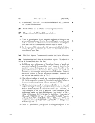 Muhammad Hilman v Kerajaan Malaysia | PDF