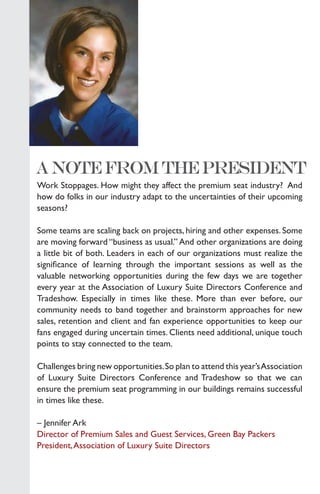 2011 ALSD Conference Brochure: The Solutions | PDF