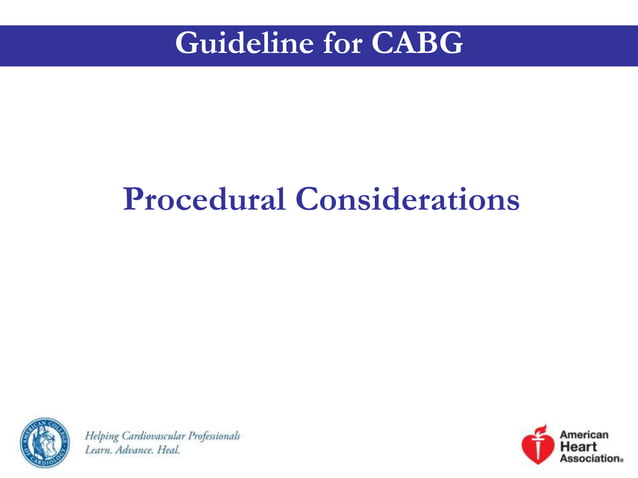 2011-CABG-Guidelines.ppt