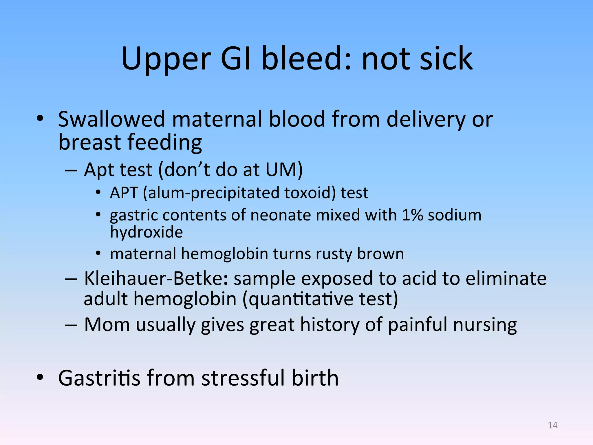 GEMC - Gastrointestinal Bleeding in the Pediatric Patient | PDF