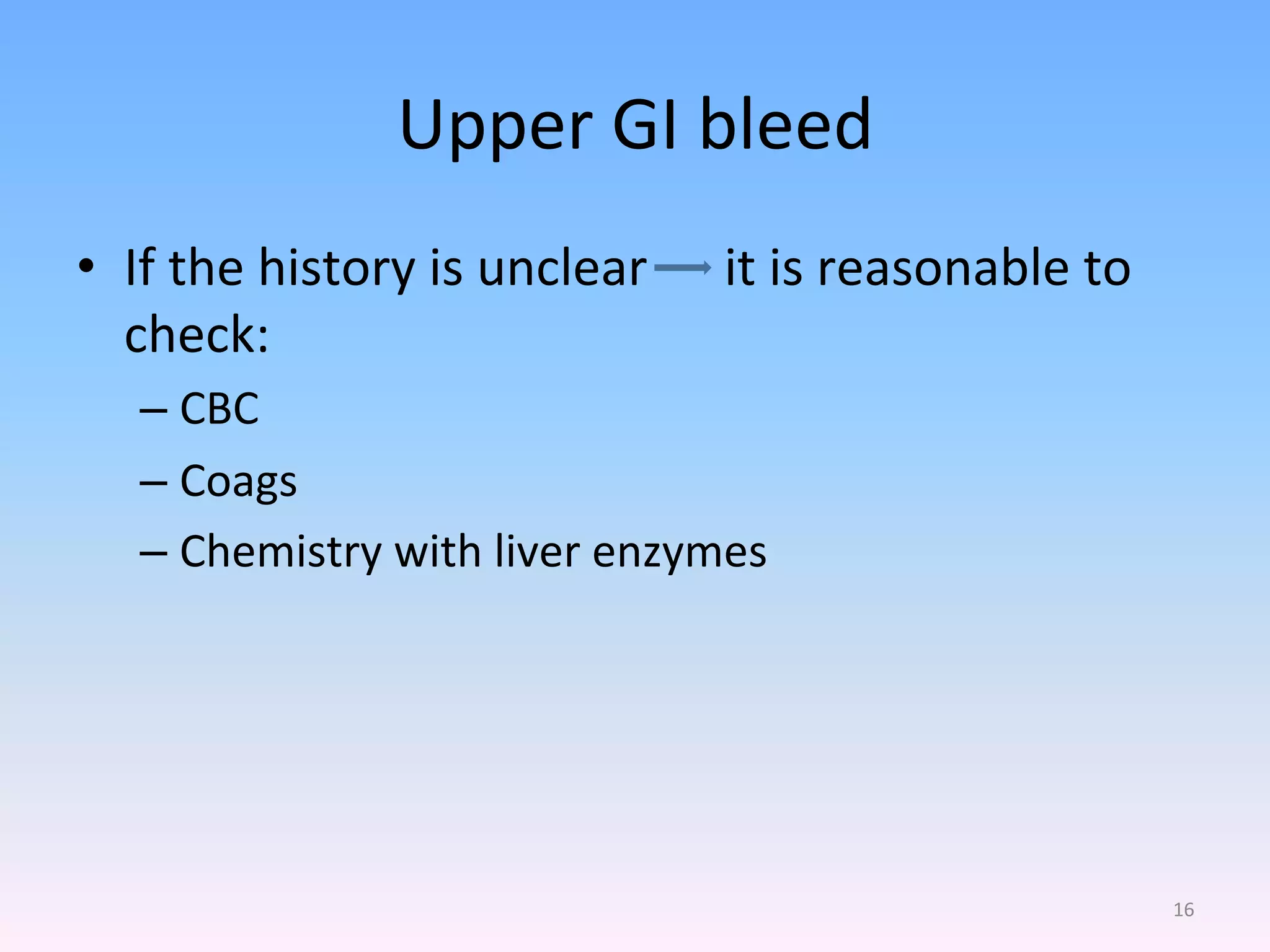 GEMC - Gastrointestinal Bleeding in the Pediatric Patient | PDF