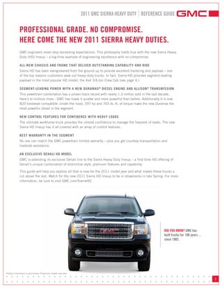 2011 GMC Sierra 2500 Madison | PDF