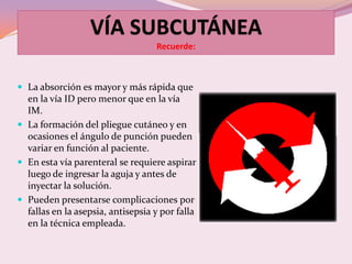 viasubcutaneaeintramuscular | PDF