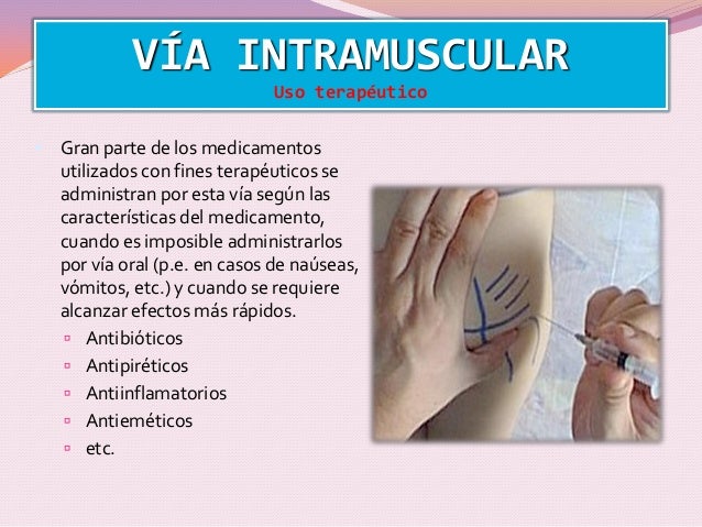 viasubcutaneaeintramuscular