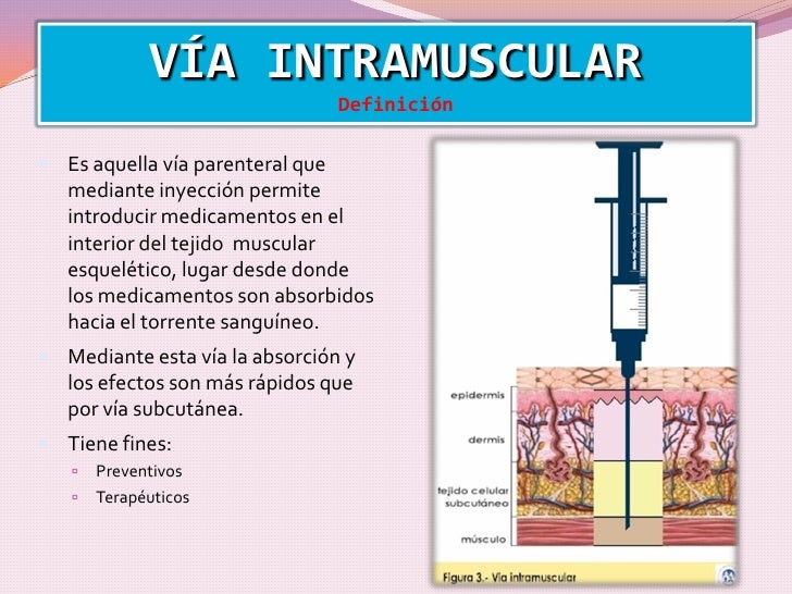 2011 2 via subcutanea e intramuscular