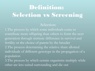2011 invitro-selection | PPT