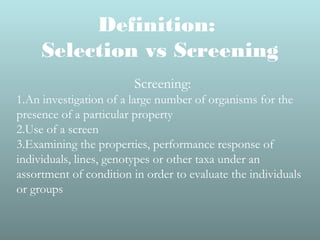 2011 invitro-selection | PPT