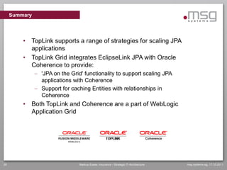 High performance JPA with Oracle Coherence | PDF | Databases | Computer Software and Applications