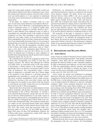 2011 modeling and detection of camouflaging worm | PDF