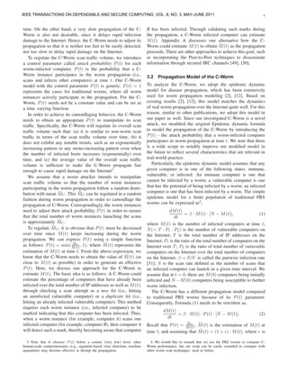 2011 modeling and detection of camouflaging worm | PDF