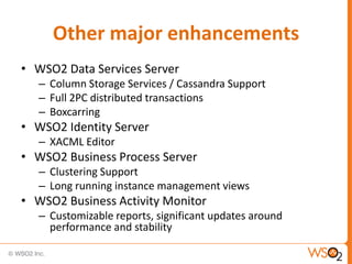 WSO2 Quarterly Technical Update | PPT