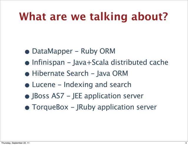 DataMapper on Infinispan | PDF | Databases | Computer Software and Applications